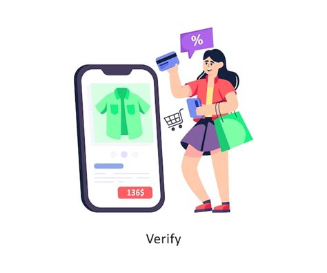 Premium Vector Verify Flat Style Design Vector Stock Illustrations