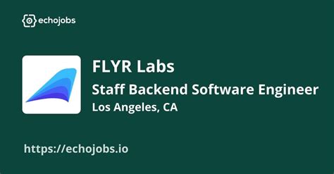 Flyr Labs Is Hiring Staff Backend Software Engineer Usd 143k 199k Los