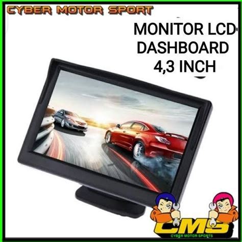 Jual Baru Monitor Lcd Dashboard 12V Moniyor Video Layar Monitor Lcd Tft Terbaru Shopee