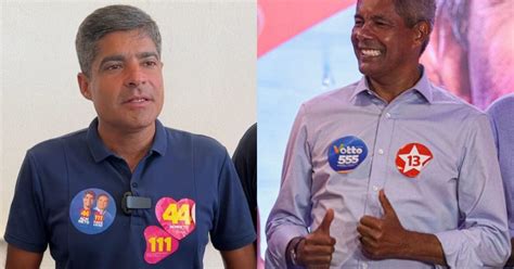 Jerônimo Rodrigues E Acm Neto Disputam Segundo Turno Na Bahia Bahia