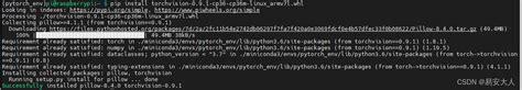 树莓派创建虚拟环境，安装pytorch、matplotlib、scipy等matplotlib Armv7 Csdn博客