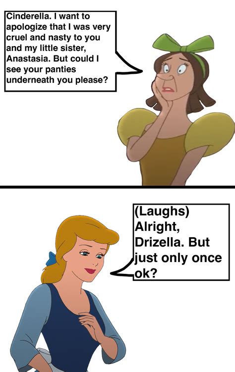 Drizella Asking Cinderella By Mrtoonlover83 On Deviantart