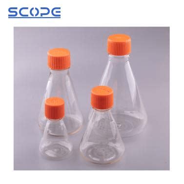 Laboratory Erlenmeyer Flasks With Screw Cap Scopelab