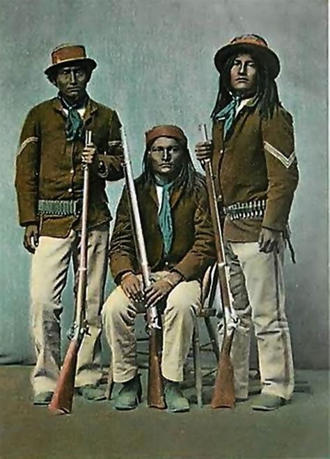 Apache Scouts Native American Indians North American Indians Native