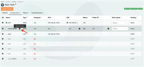 Device Configuration — Flexiwan Documentation
