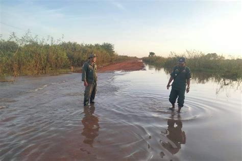អាជ្ញាធរស្រុកកំពង់លែងសម្រេចផ្អាកជាបណ្តោះអាសន្នការធ្វើចរាចរណ៍កំណាត់ផ្លូវជាតិលេខ៥០c ពីឃុំច្រណូក