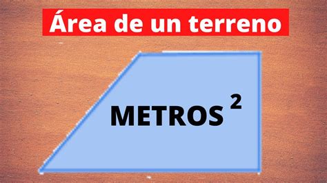 Como Calcular área De Terreno Irregular LIBRAIN
