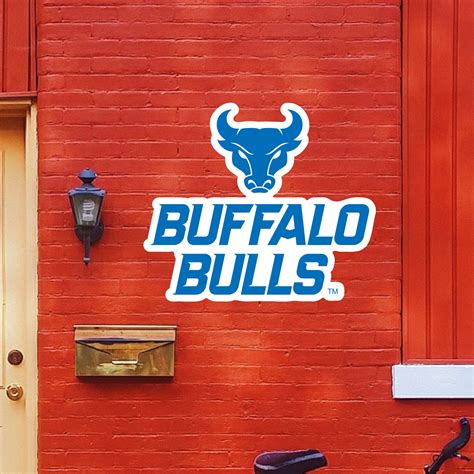 Buffalo Bulls Logo Outdoor Wall Decals Official Ncaa Scratch R
