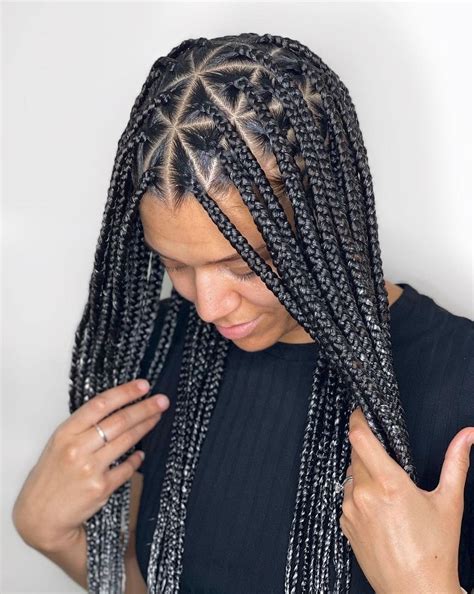 30 Ideas Of Medium Box Braids That Really Stun Hair Adviser Medium
