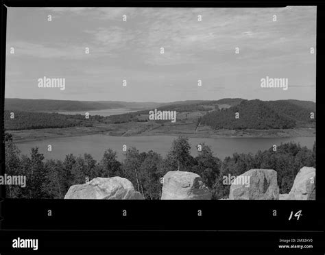 General View Along Administration Road For Vista Clearing Quabbin