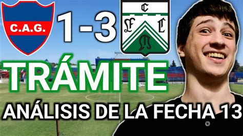 Guemes 1 3 Ferro Fecha 13 De La Primera Nacional 2024 Youtube