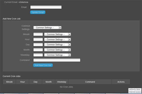 CPanel Konfigurasi Cron Jobs Blog Ardhosting