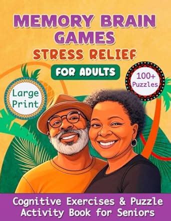 Memory Brain Games For Adults Large Print Memory Games And Cognitive