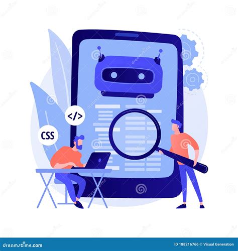 Java Developer Vector Concept Metaphor Stock Vector Illustration Of