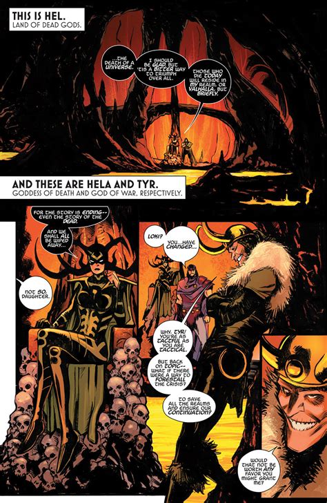 Marvel Loki The God Of Stories Ragnarok Comes For Thee The Marvel