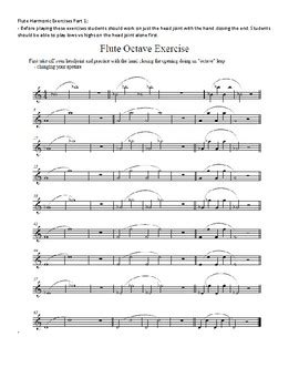Flute Exercises By A New Band Approach TPT