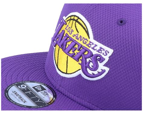 La Lakers Diamond Era Essential 9fifty Purpleyellow Snapback New Era