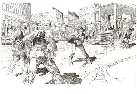 Store François Boucq Bouncer Le Duel HUBERTY BREYNE