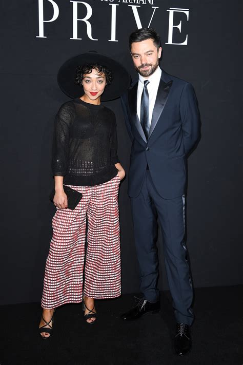 Ruth Negga And Dominic Cooper At The Armani Privé Show Tom And Lorenzo