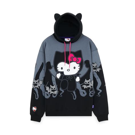 Hello Kitty Vampire Octopus Hoodie Hoodie Black