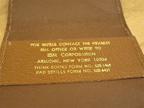 The Comeback Of The Vintage Ibm Think Notepad