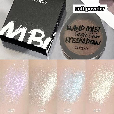 Ombu Disk Highlight Facial Cosmetics High Gloss Blush Powder Soft