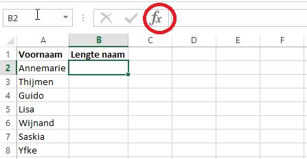 Formules Maken In Excel De Basis Excelleren