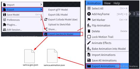 Minecraft 120x Forge模组开发 03动画生物实体blockbench Geckolib动画 Csdn博客