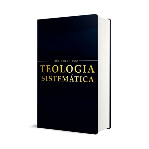 Bíblia De Estudo Teologia Sistemática Videira Verdadeira Livraria