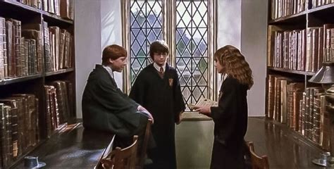 Harry Potter And The Chamber Of Secrets Hermione Tells Harry And Ron