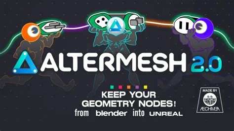 Altermesh Geometry Nodes In Unreal Unreal Engine Asset Assetsue