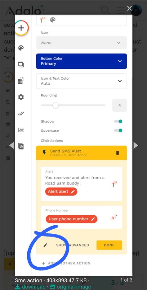 Modal Popup Not Working When Adding Action Design Adalo