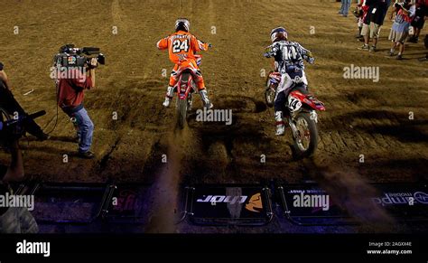 L R Josh Grant And Kevin Windham At The Jeremy Mcgrath Invitational