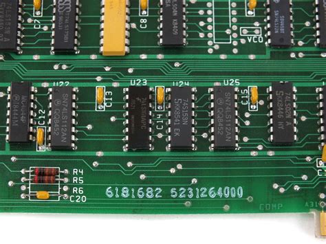 Ibm 6181682 37 Pin Mfm Edge Floppy Drive Controller Card 8 Bit Isa