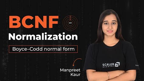 Bcnf Boyce Codd Normal Form Explained Dbms Tutorial For Beginners
