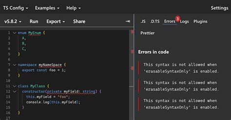 Typescript 58のerasablesyntaxonlyフラグ。enumやnamespaceが消える日が来た