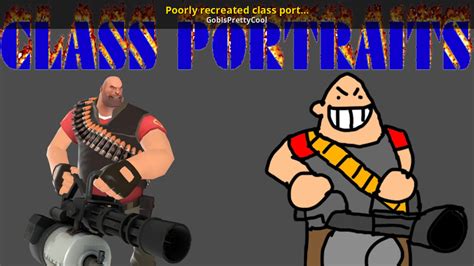 Poorly Recreated Class Portraits Mod For Team Fortress 2 Tf2 Mods