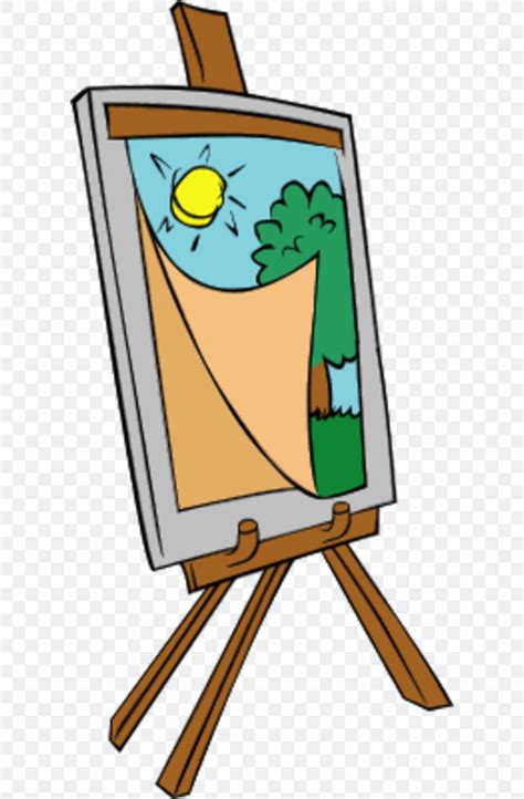 Art Clipart Easel Clip Art Library
