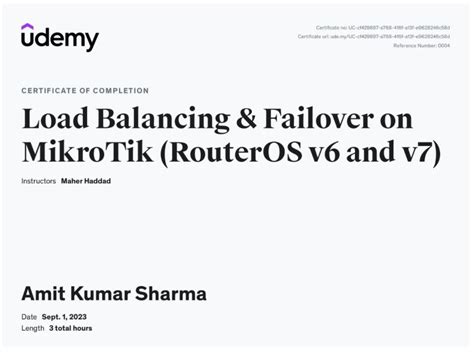 Load Balancing And Failover On Mikrotik Routeros V6 And V7 Amit Kumar