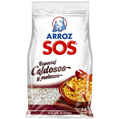 Arroz Especial Caldosos Y Melosos Paquete 500 G SOS Supermercado El