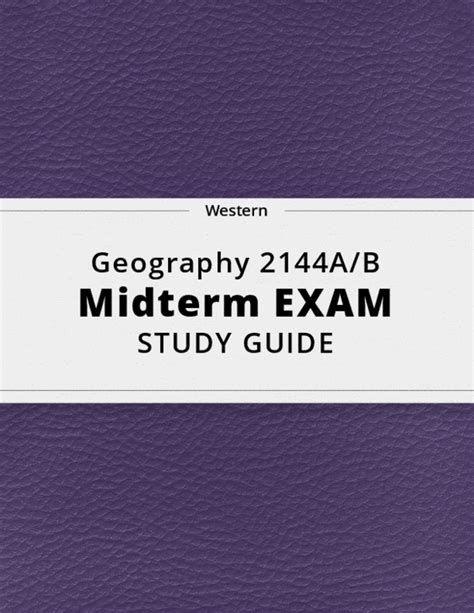 Geography 2144ab Midterm Exam Guide Comprehensive Notes For The Exam Oneclass