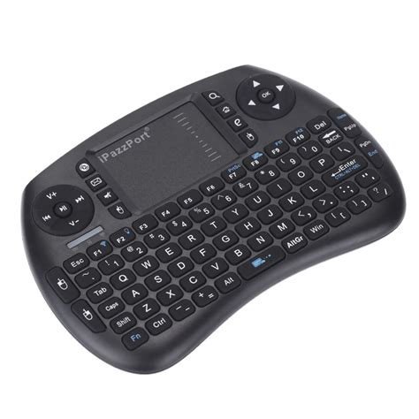IPazzPort 2 4G Mini Wireless QWERTY Keyboard And Mouse Touchpad Combo