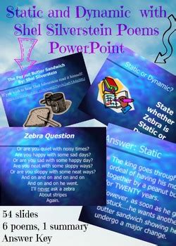 Static And Dynamic Character PowerPoint By Mskcpotter TPT