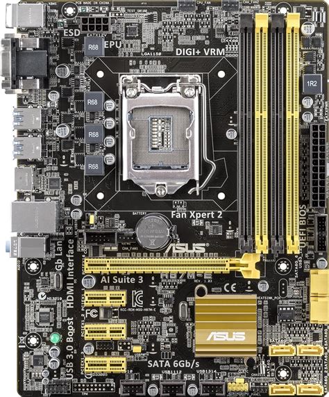 Amazon.com: Asus H87M-E Desktop Motherboard - Intel H87 Express Chipset ...