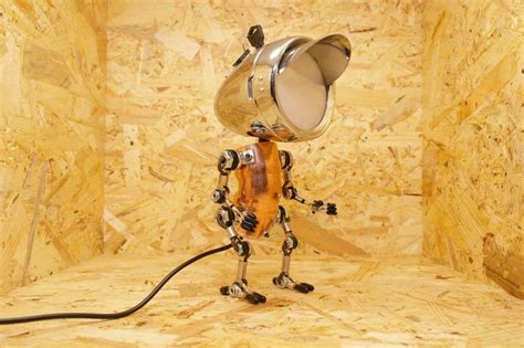 Robot Art Robot Lamp Table Lamp T Robolight Robot Lamp