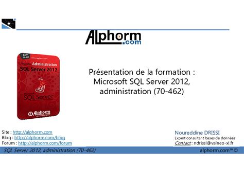 cours administration de sql server 2012 coursinfopdf