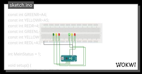 Ampel Wokwi Esp32 Stm32 Arduino Simulator
