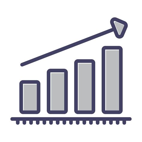 Chart Increasing Vector Icon 36923143 Vector Art At Vecteezy