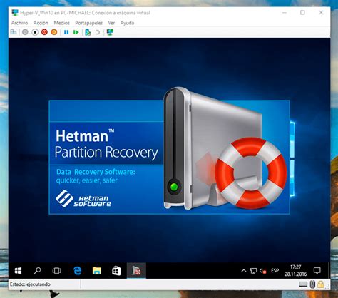 Recuperación de Datos de la Máquina Virtual Microsoft Hyper V