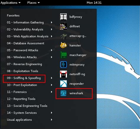 Kali Linux Install Wireshark Astrofte